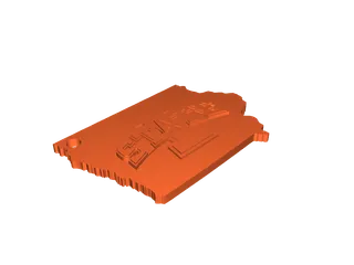 Iowa State Cyclones Keychain by WildCanadian | Download free STL model ...