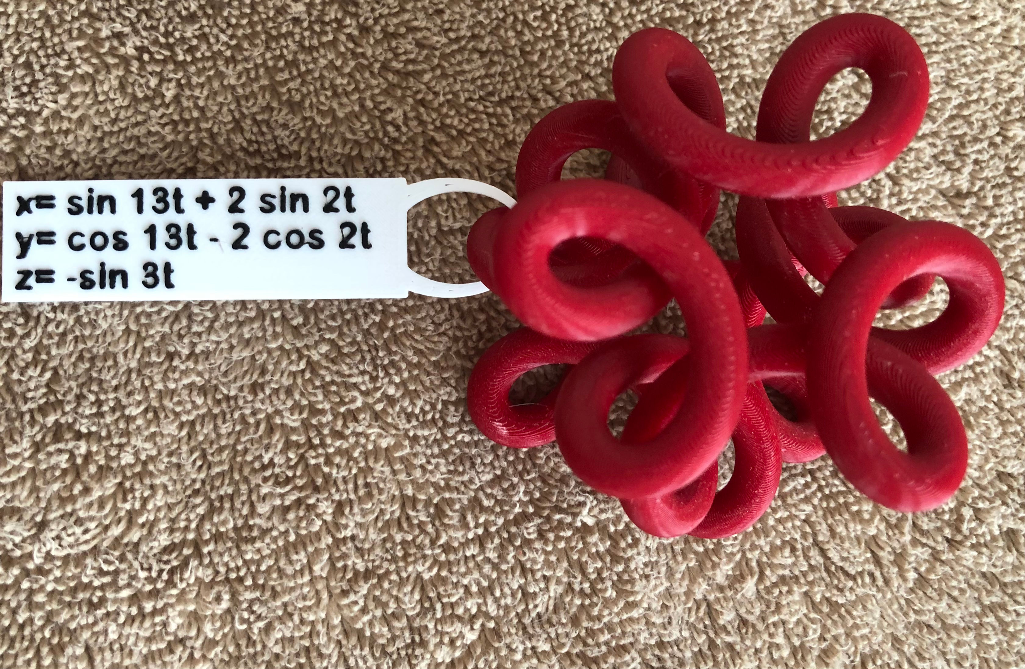 Trefoil Knot formula A by tjsoco | Download free STL model | Printables.com