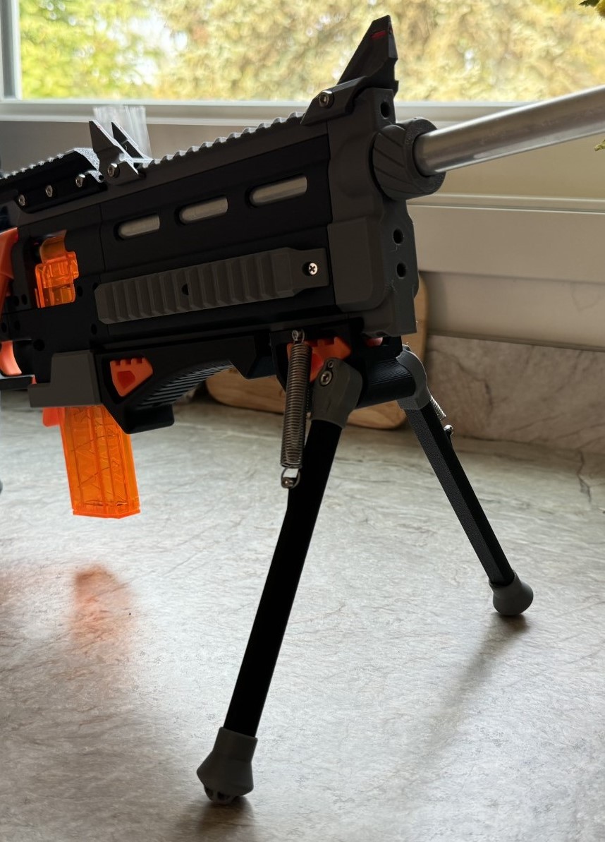 Nerf Bipod by Ttotheman | Download free STL model | Printables.com