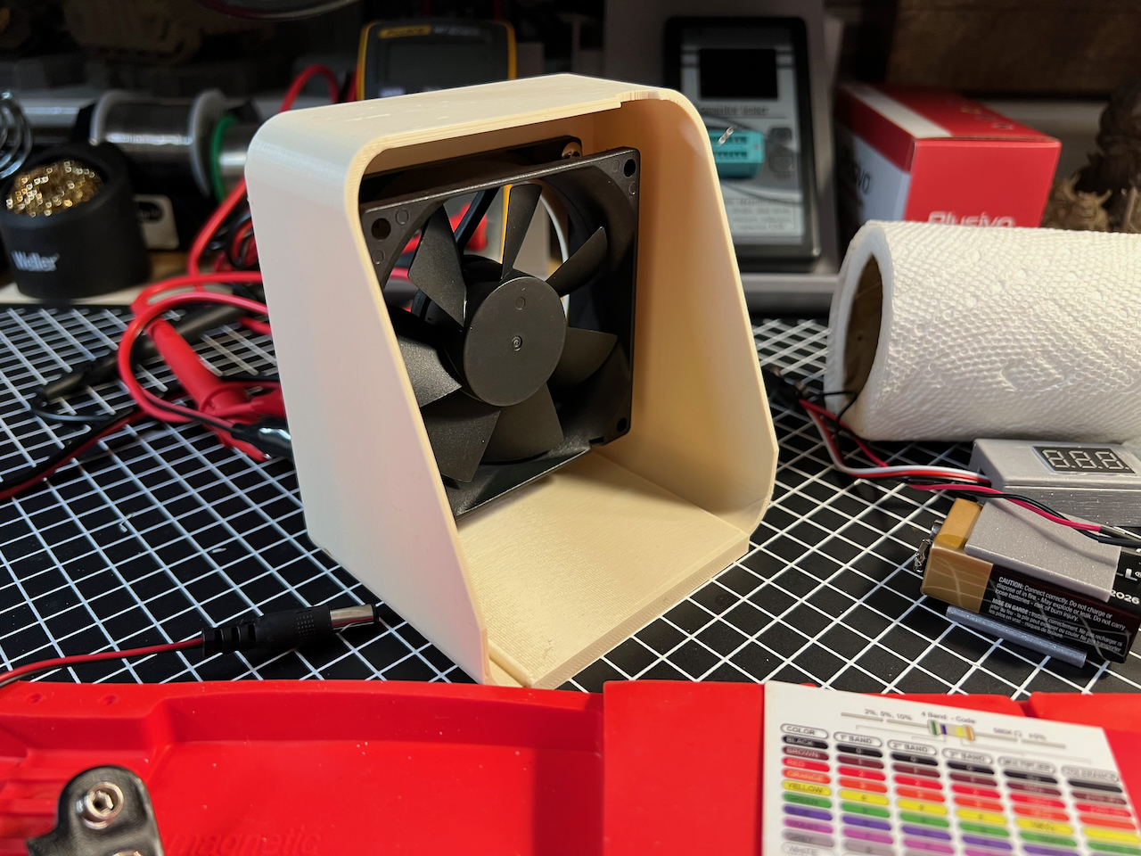 80mm fan enclosure for testing - REMIX by RobertusMaximus | Download ...