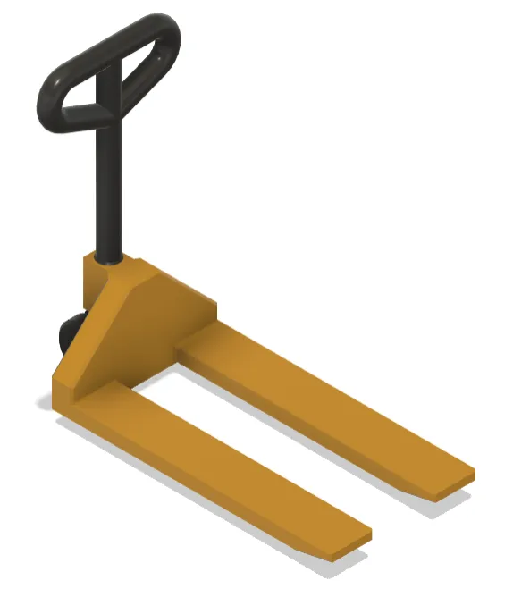 Pallet Jack for Uline Sticky Notes by Teegan Meyers | Download free STL ...