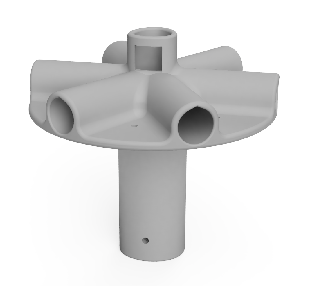 Portable Hex Beam Antenna Using Fishing Rods da scarrson | Scarica il ...