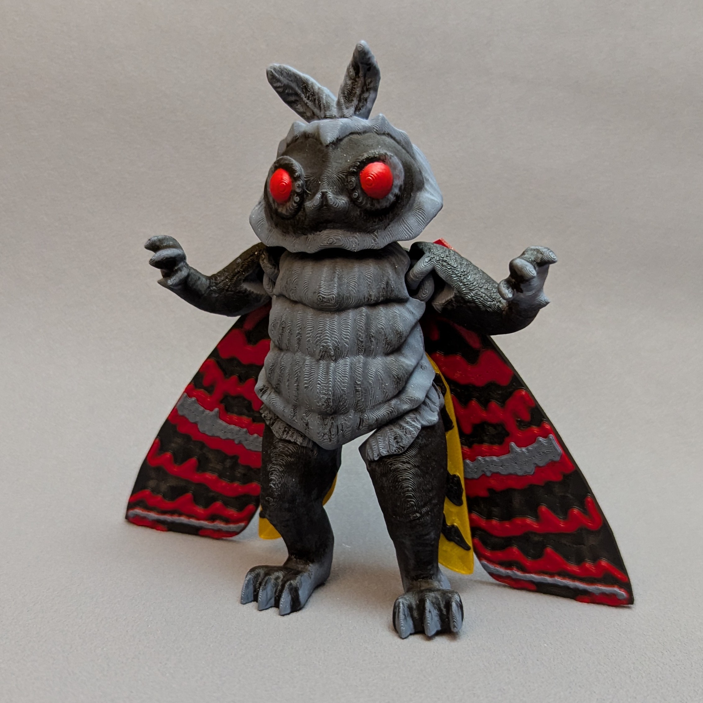 Articulated Mothman Cryptid by Daann_ii | Download free STL model ...