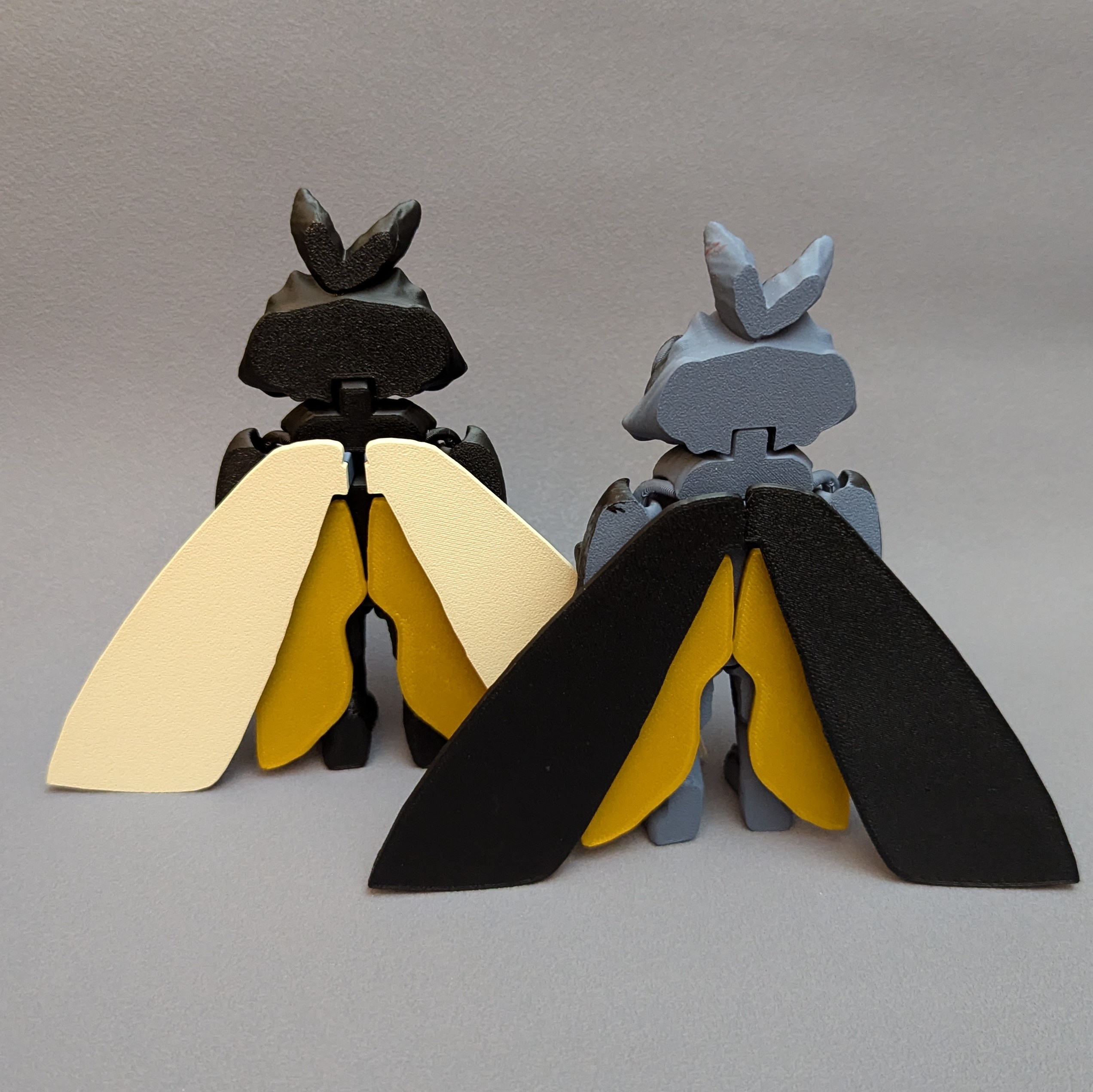 Articulated Mothman Cryptid by Daann_ii | Download free STL model ...