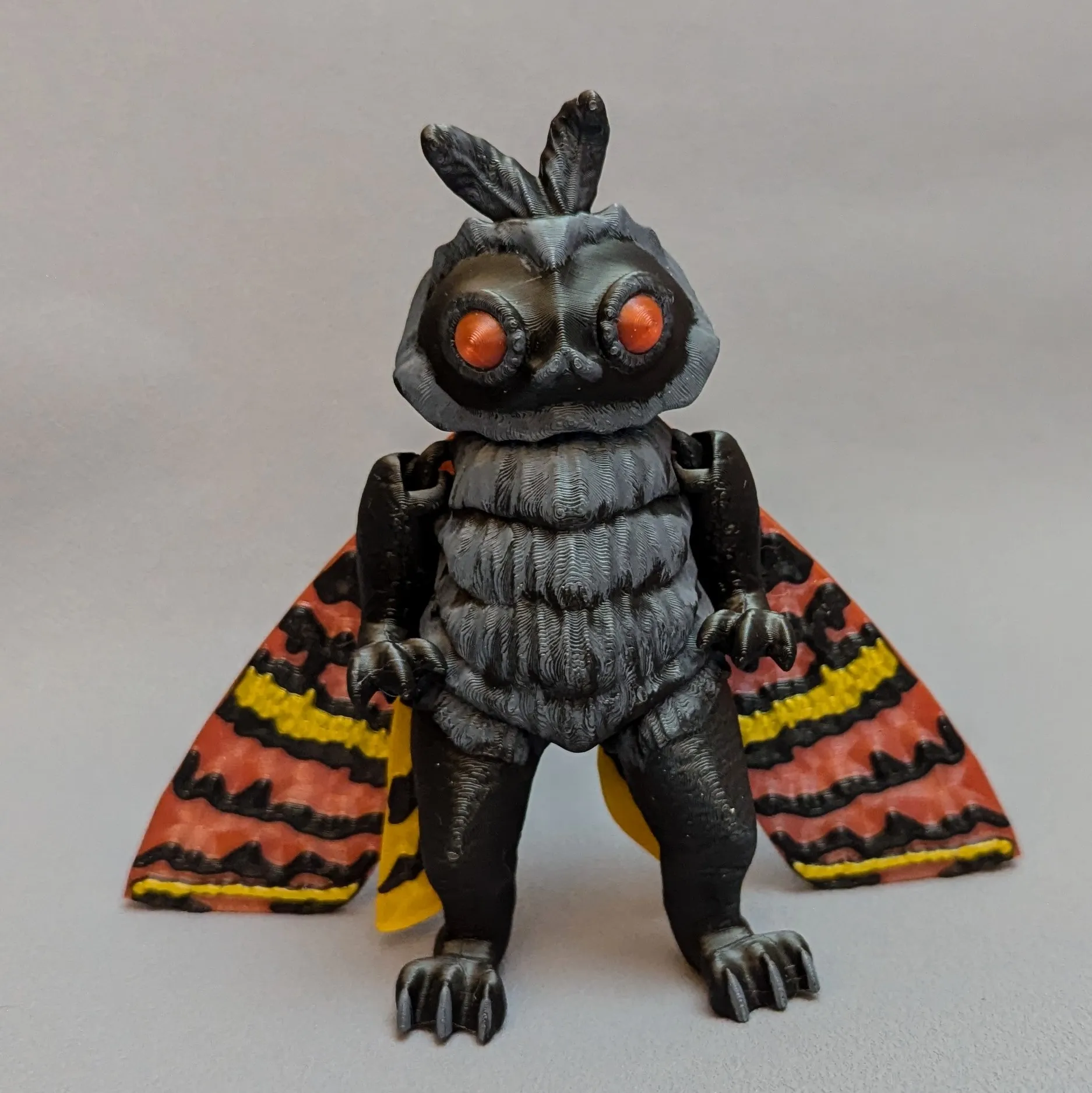 Articulated Mothman Cryptid by Daann_ii | Download free STL model ...