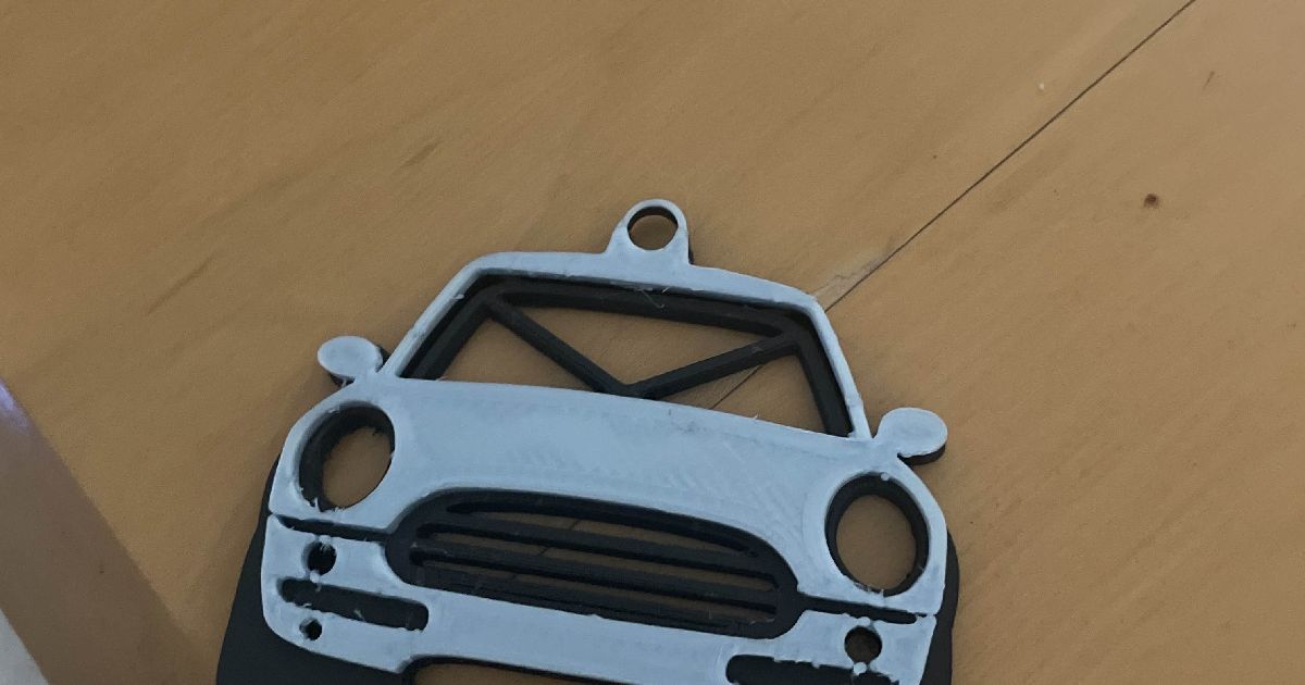 R50/52/53 Mini cooper Keychain by Yoey_Salads | Download free STL model ...