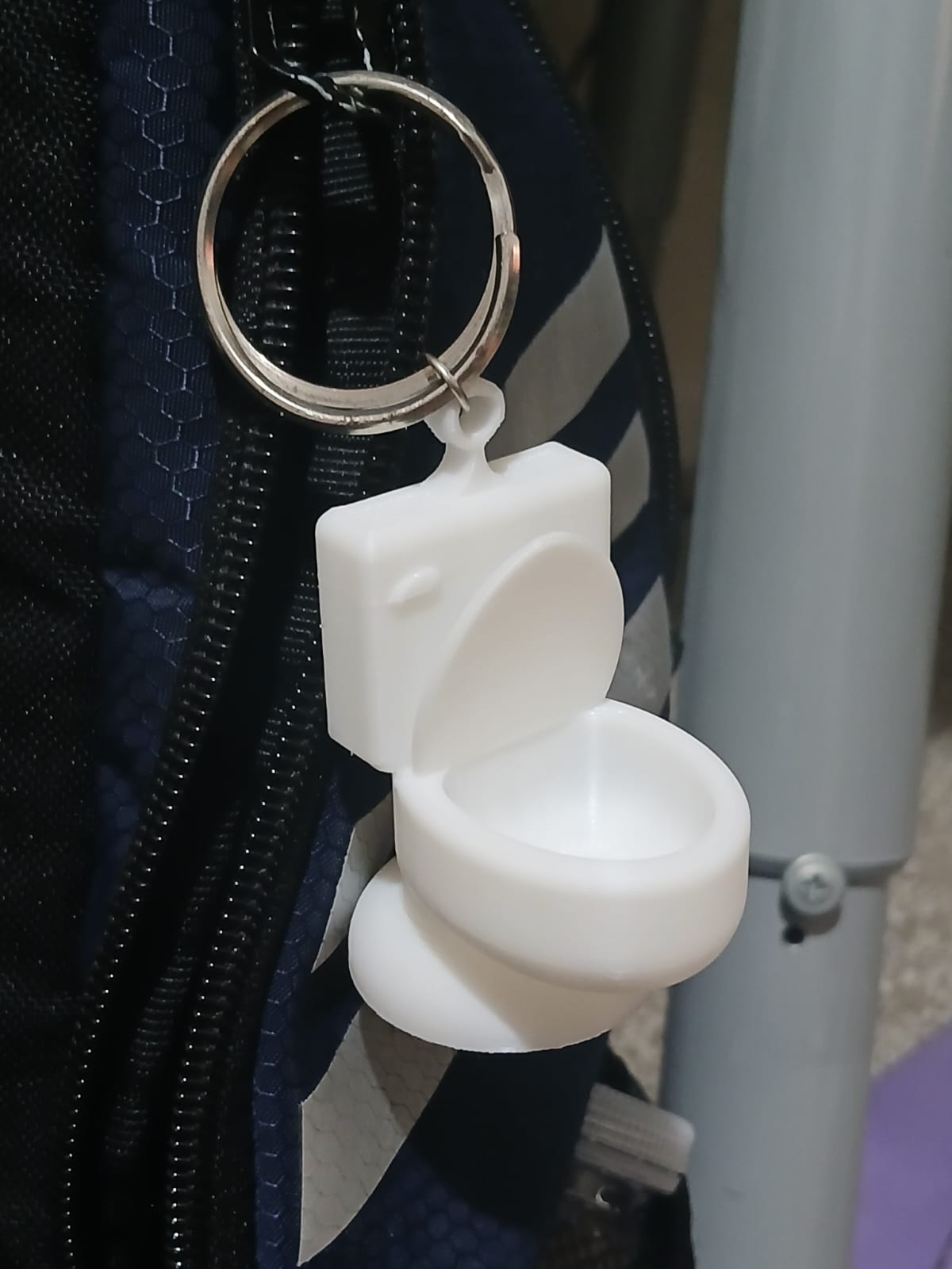 Open Toilet Keychain by ihan sung | Download free STL model ...