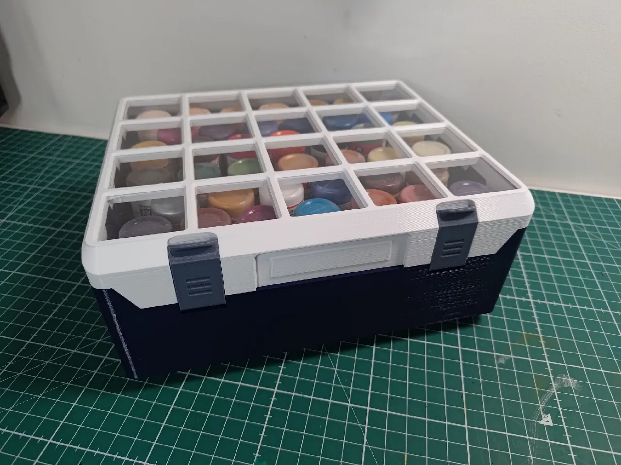 Gridfinity Vallejo Paint Storage by nurdok | Download free STL model ...