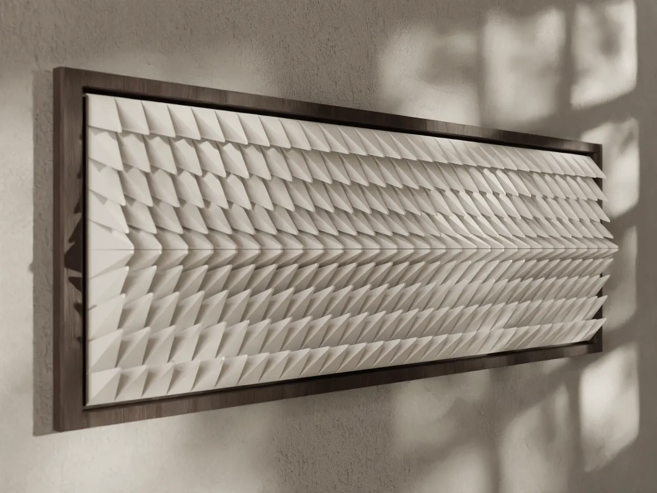 3D Wall Sculpture, The Straight Line by Valeria Momo & Mattia ...