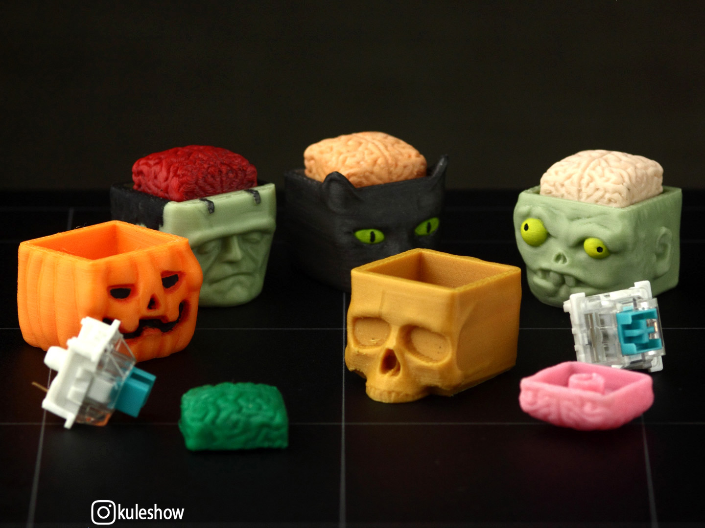 Cube Heads - Halloween set by bigovereasy | Download free STL model ...