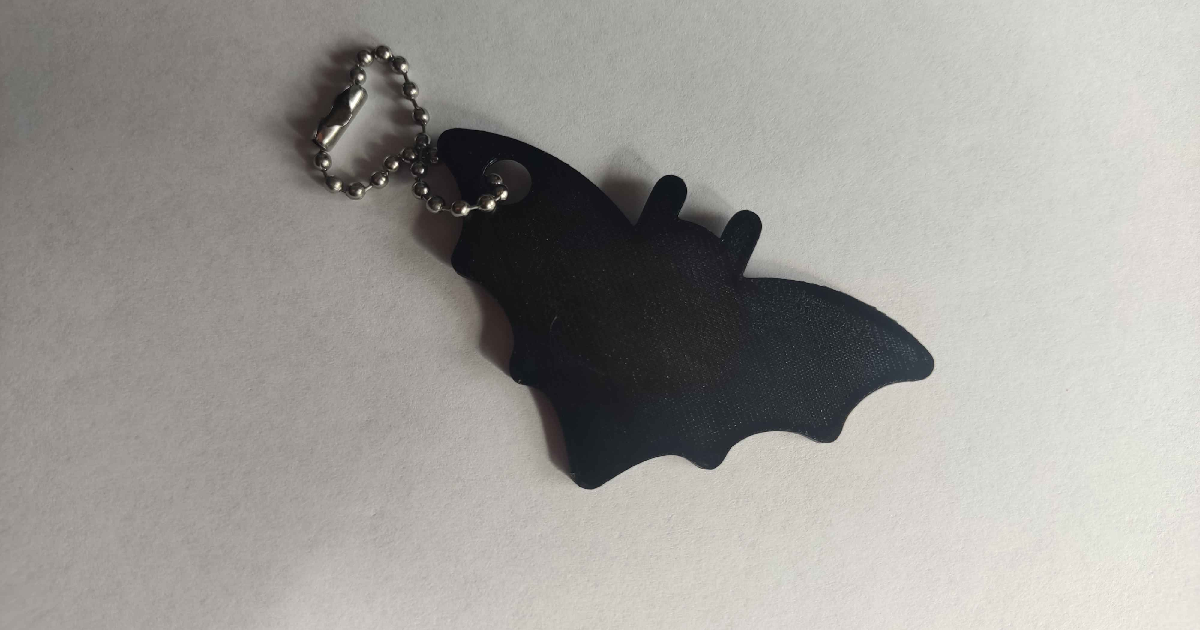 Bat keychain par Rotkiw3000 | Téléchargez gratuitement un modèle STL ...