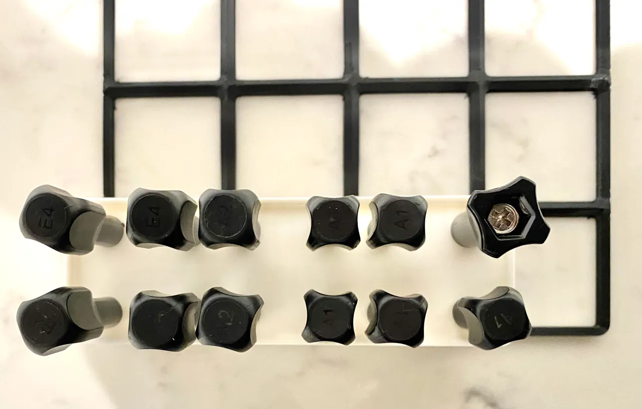 Gridfinity storage for GoPro/action camera mounting screws by Scorfprint | Download free STL ...