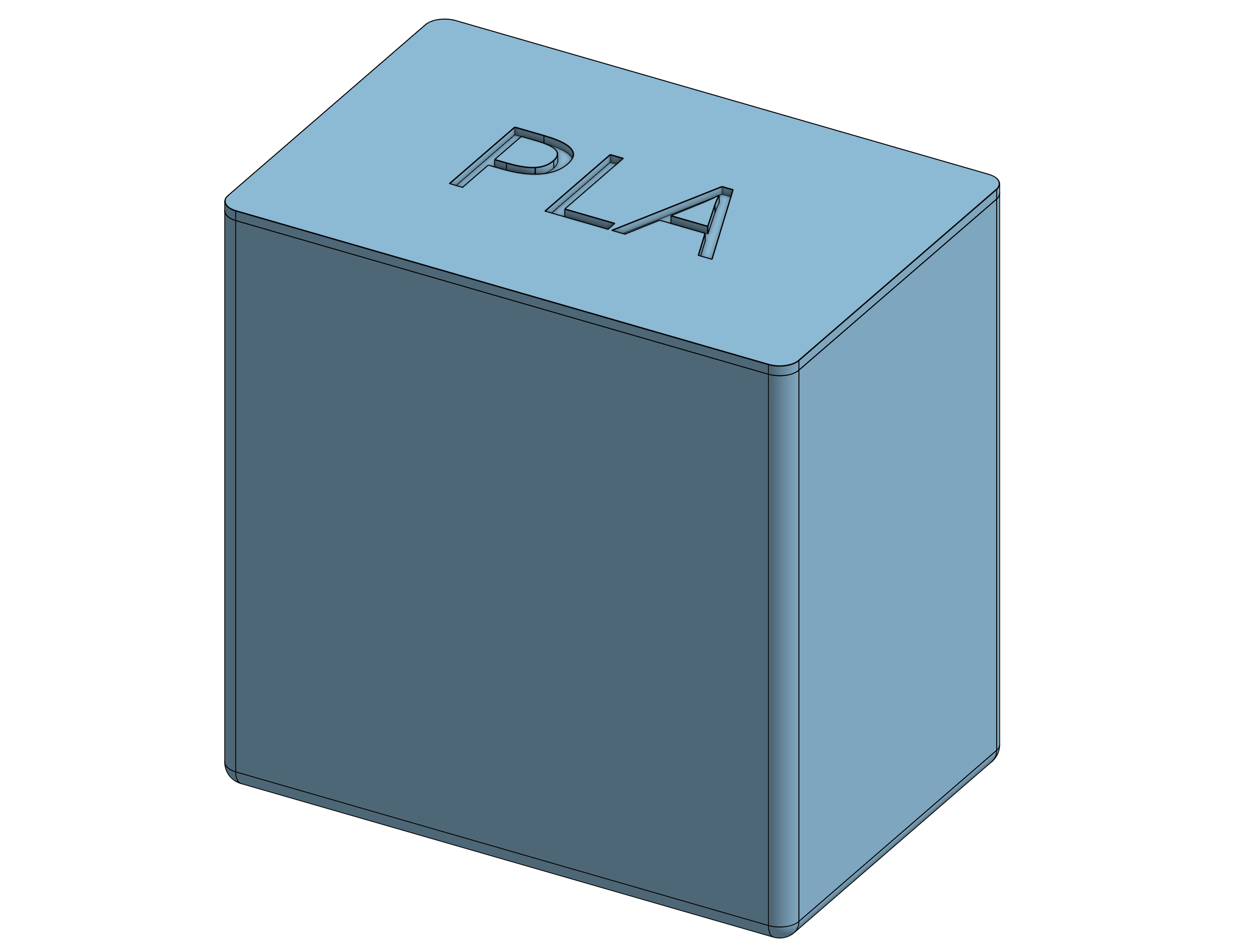 Lidded Filament Trash Bin by Felix Bloch | Download free STL model ...