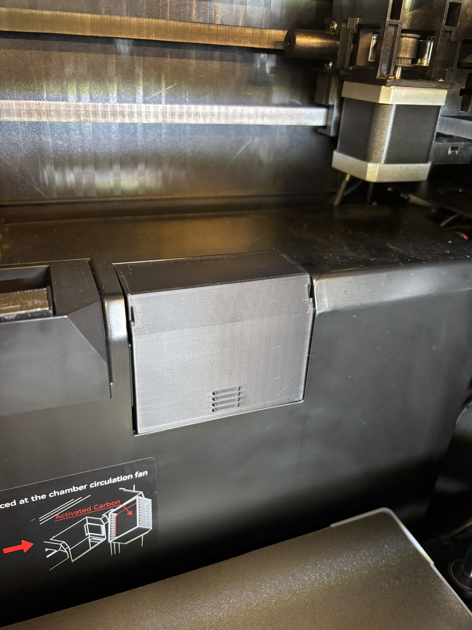 Qidi Plus 4 Filter Exhaust Blocker by Spooknik | Download free STL ...