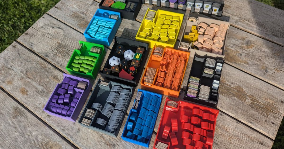 Insert pour Root Boite Française All In One by Hohyss | Printables Store