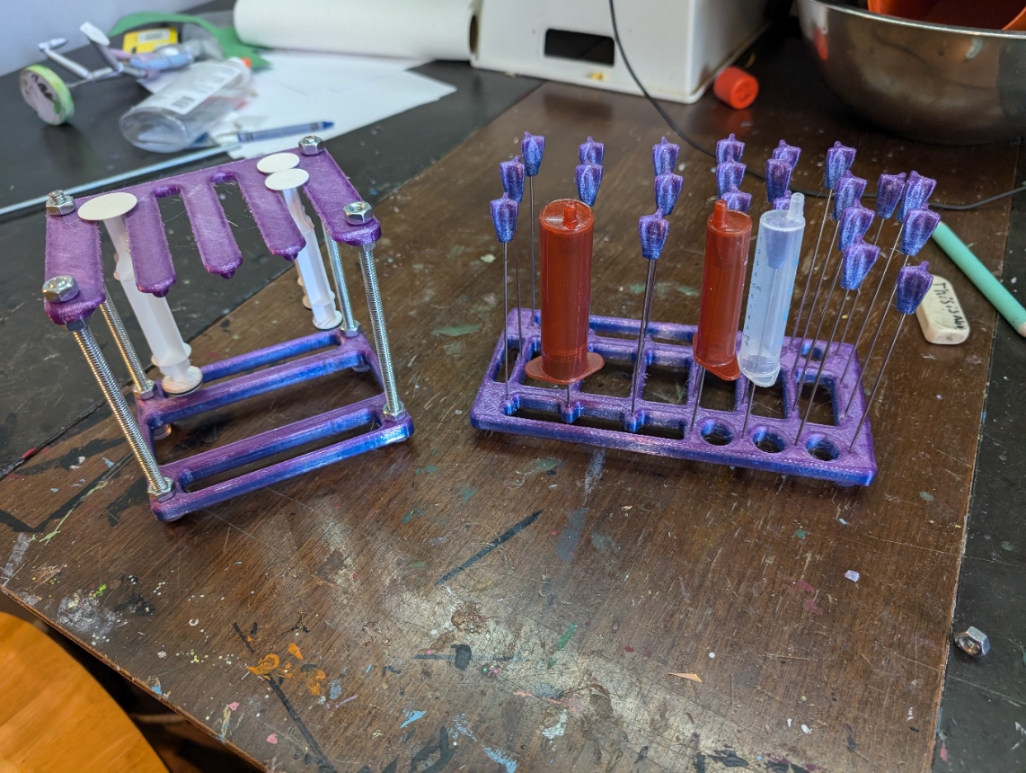 Syringe drying rack 15 - 20mm id by matthew s | Download free STL model ...