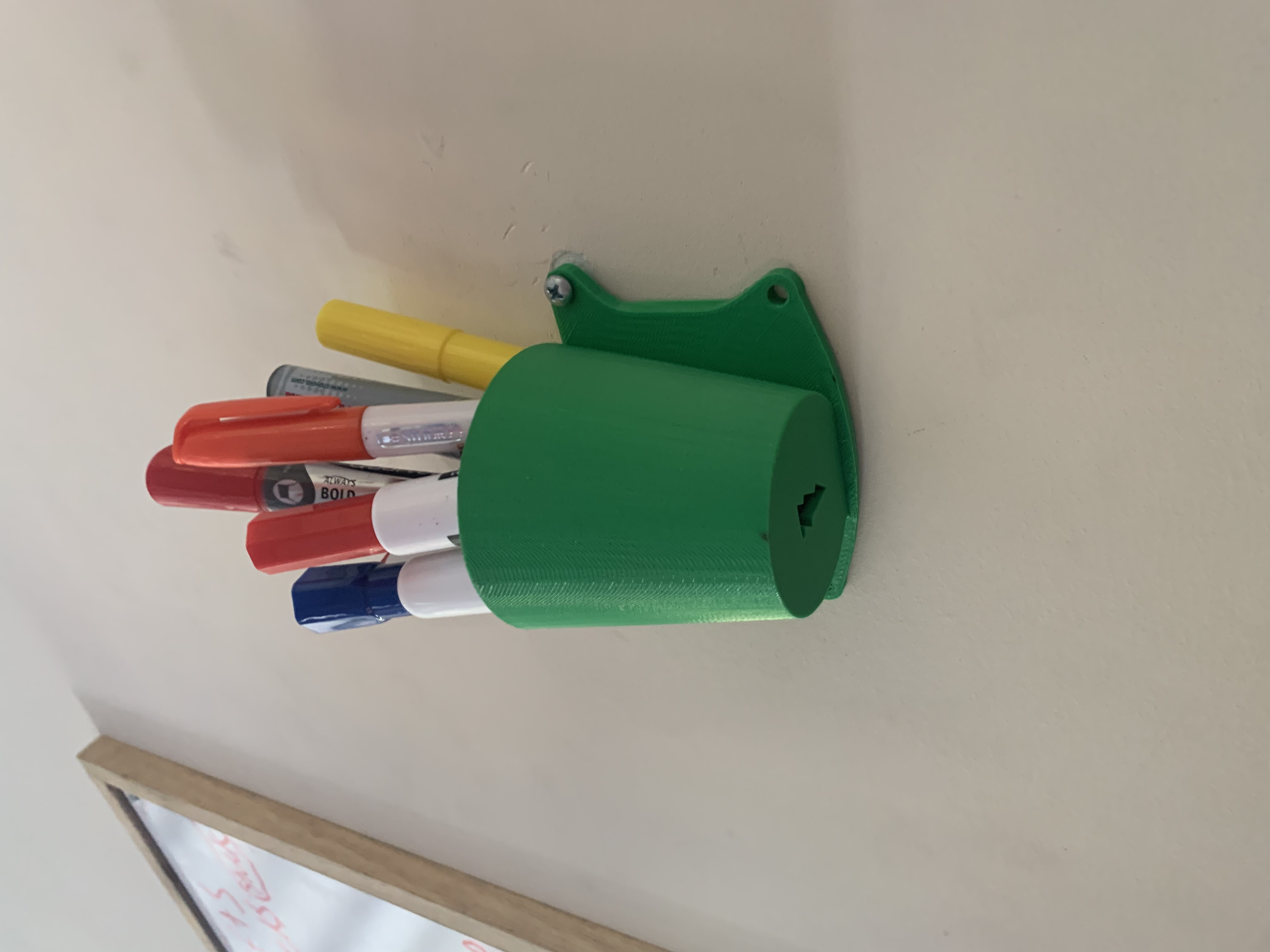Marker Holder for Wall by k.makesstuff | Download free STL model ...