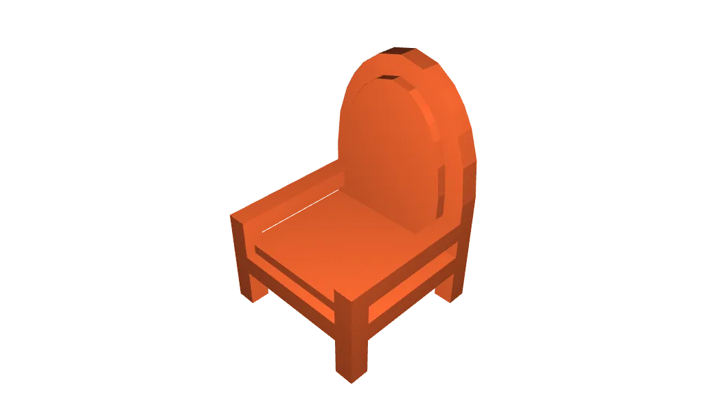 chair/throne by Liam Burke | Download free STL model | Printables.com