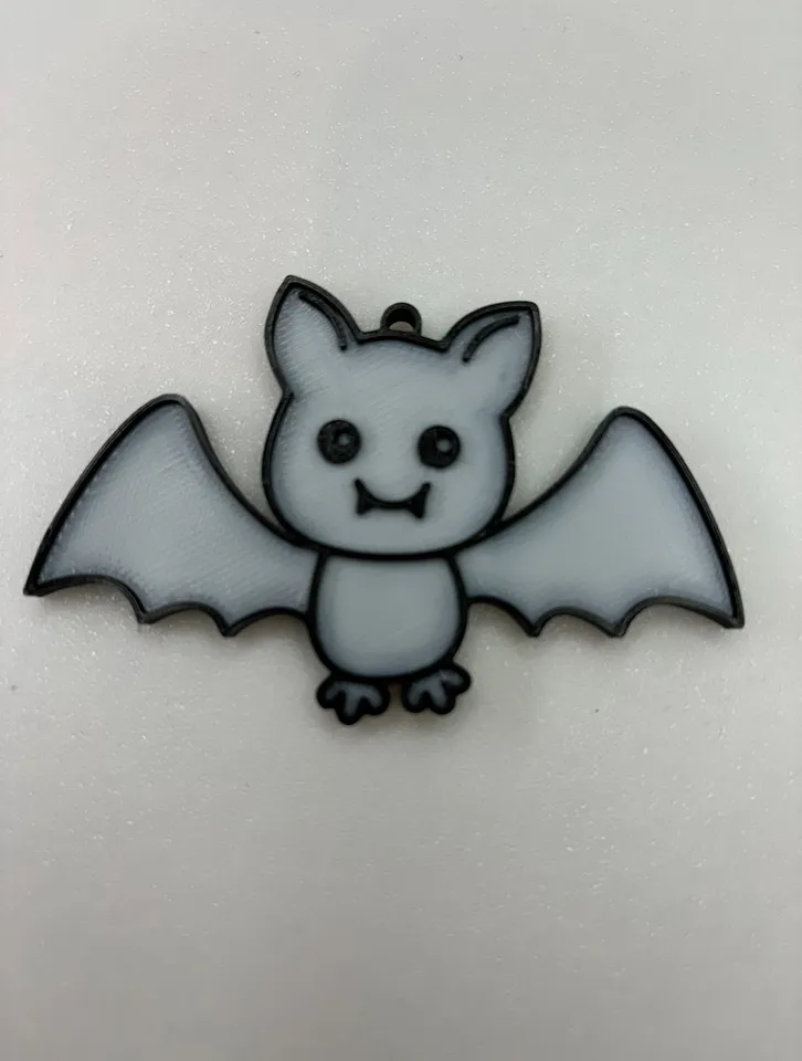Bat Keychain by 3DPrintastica | Download free STL model | Printables.com