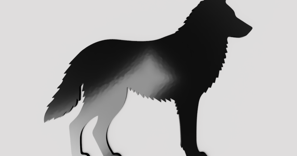 Wolf Wall Art by Paggyka | Download free STL model | Printables.com