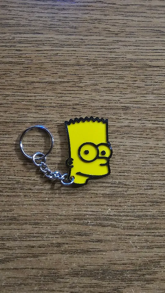Bart Simpson keychain / klíčenka by PantovarnikCZ | Download free STL ...
