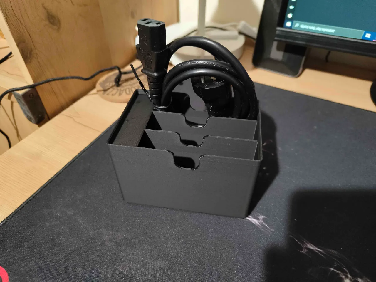 Large cables and power cords organizer (gridfinity) by Skiper ...