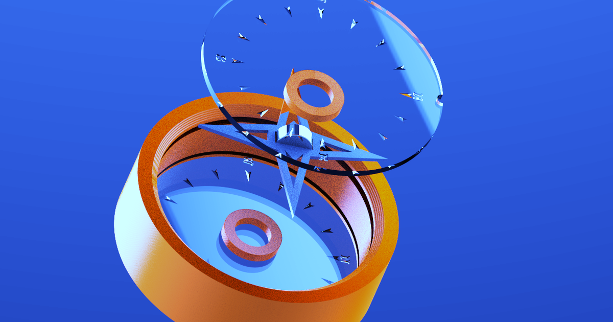 AZIMUTH the World's First 3D Printed Compass by Prime | Download free ...