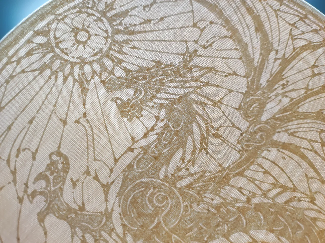 Wall art / fan: Dragon (13) by Nina Máčová | Download free STL model ...