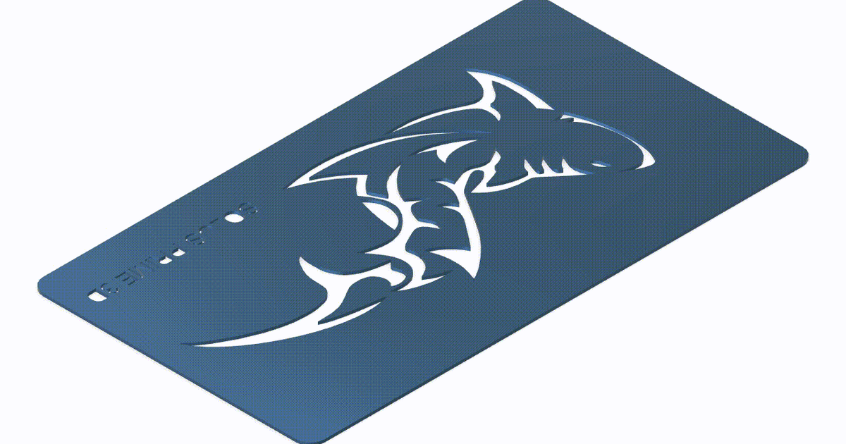 STENCIL TIBURON by solusprime3D | Download free STL model | Printables.com