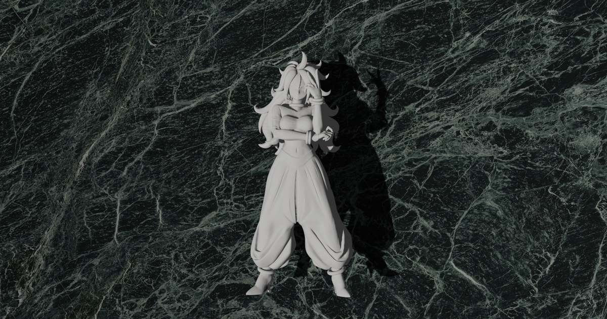 Android 21 Majin Dragon Ball Fighters #25 Optimized for 3D by 3DPremiun ...