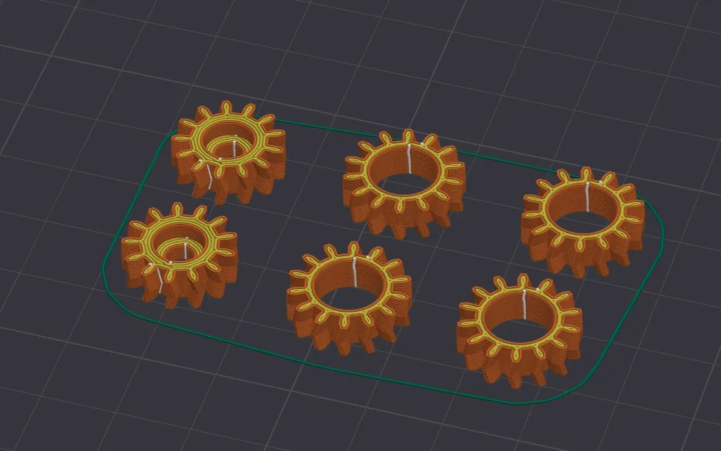 BFI Double helical Gear Mod (Beefy Front Idler) by PAC | Download free ...