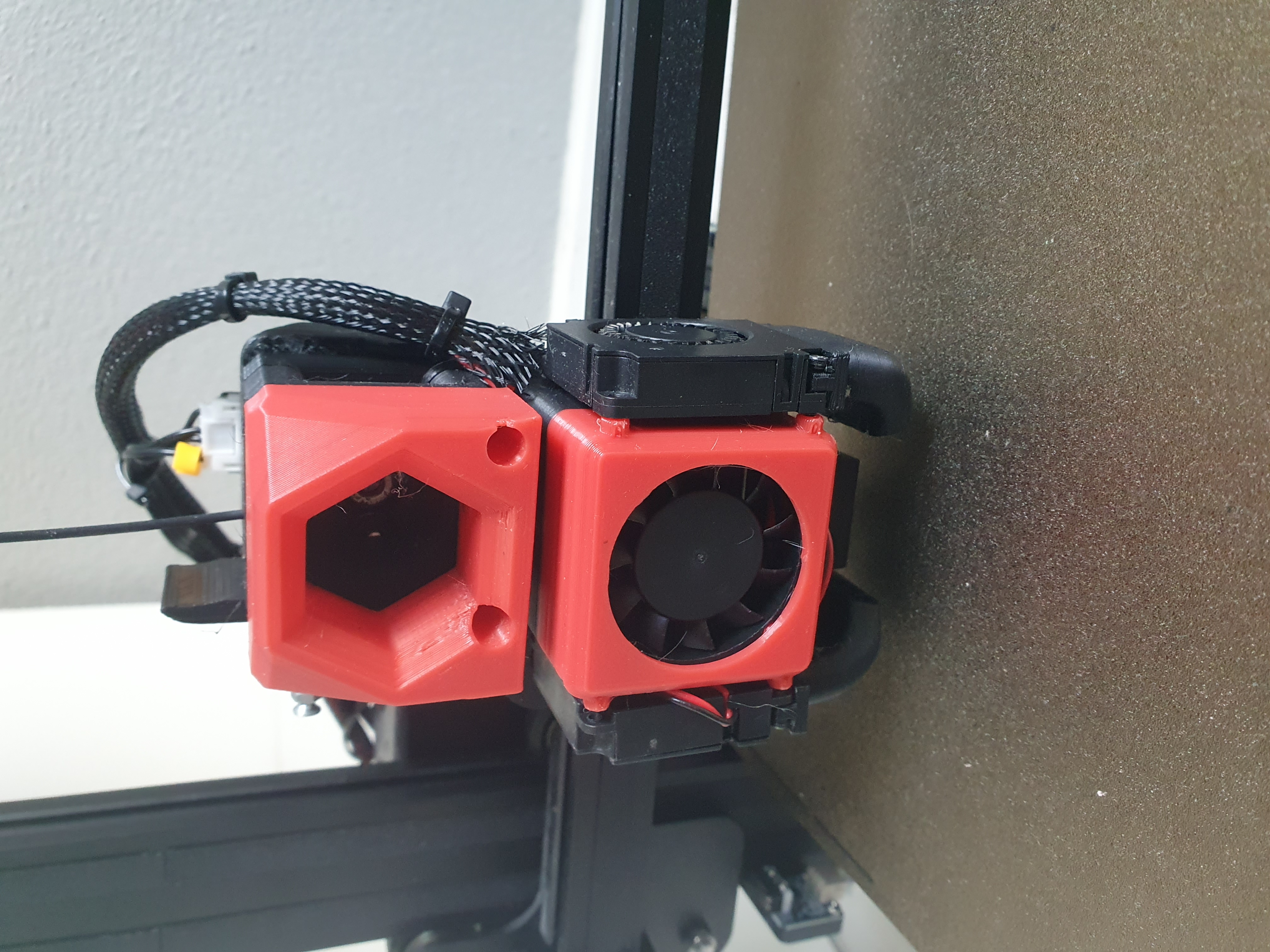 Vortex one printhead, for Ender 3 by Rubix-Desings | Download free STL ...