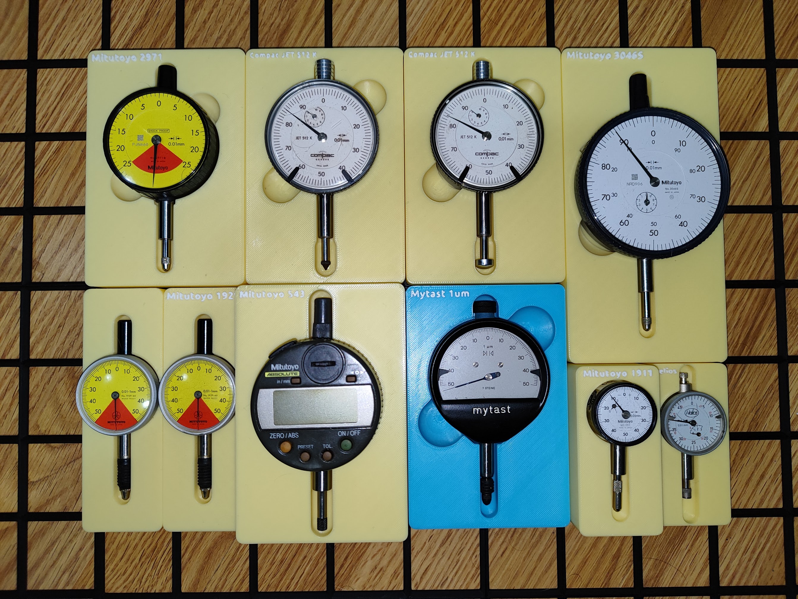 Gridfinity Dial Test Indicator Holder (Parametric — OpenScad) by Filipe ...