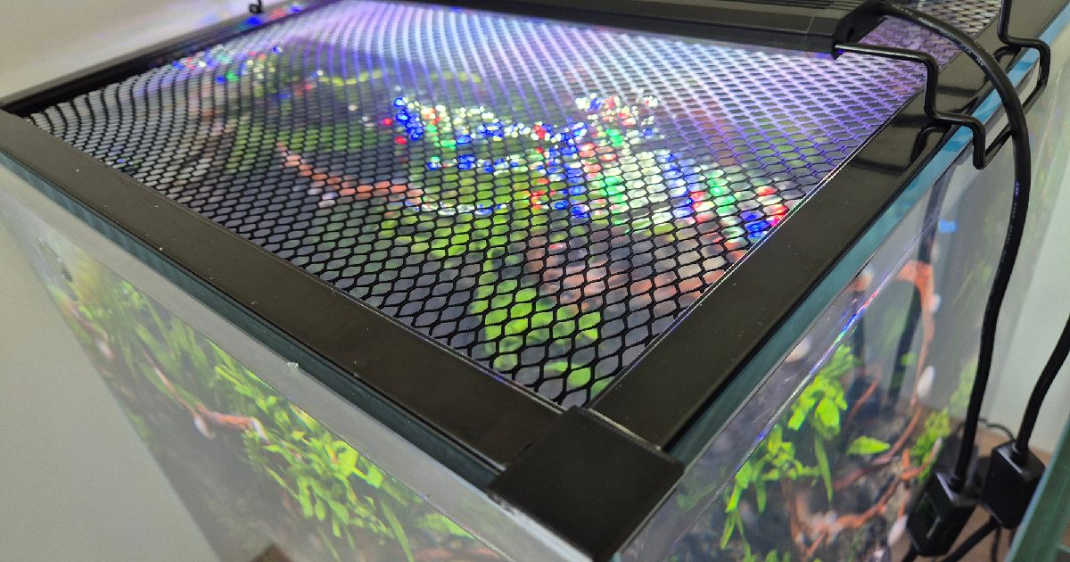 DIY Aquarium Jump Net by Werdna54 | Download free STL model ...