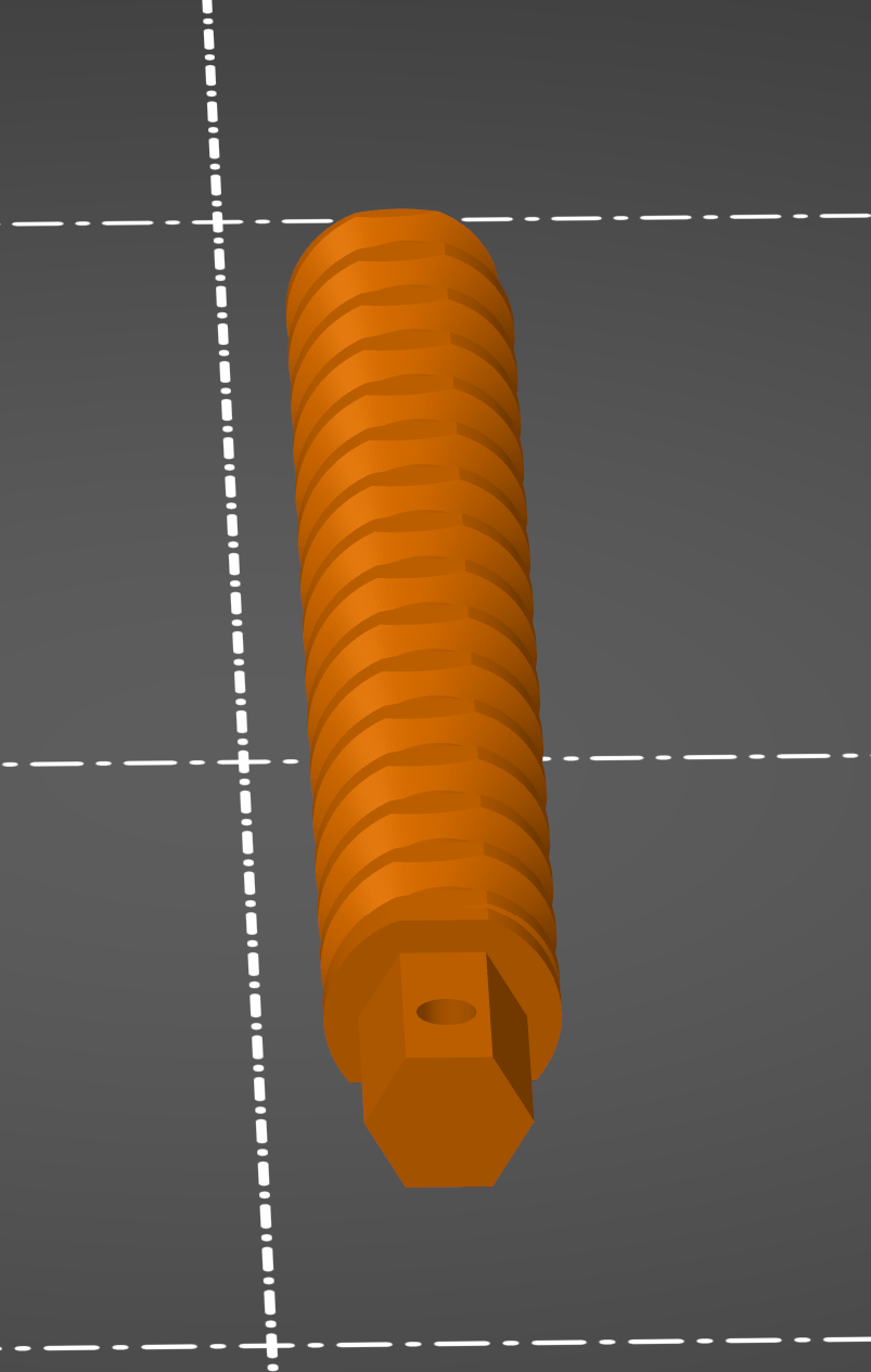 One-piece screw for better printability by Flaming Printer | Download ...