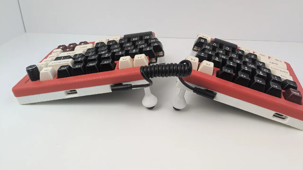 Keebio Sinc tilting tenting enclosure by supjj | Download free STL ...