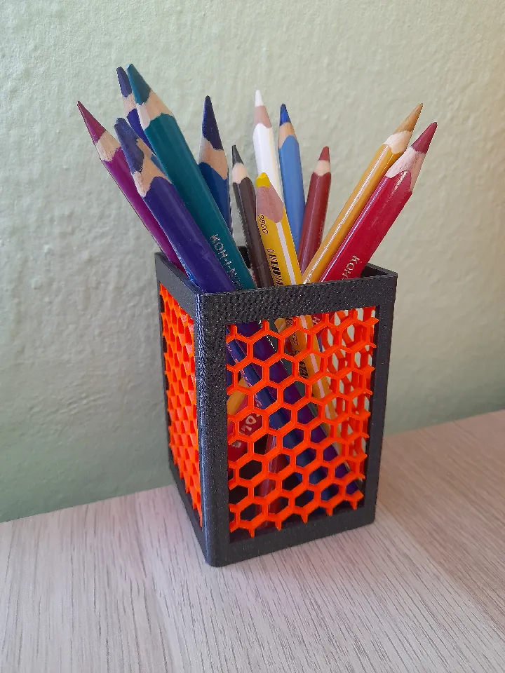Pen holder by MTES3D | Download free STL model | Printables.com
