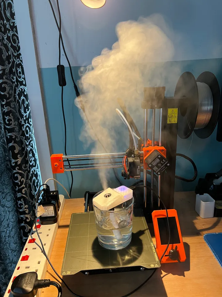 Diy Ultrasonic Humidifier Case by Mellow | Download free STL model ...