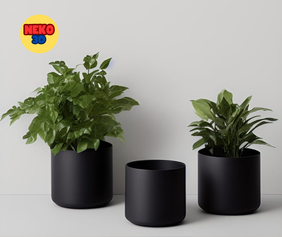 modern design flower pot by Neko3D | Download free STL model ...
