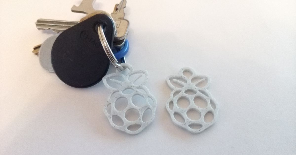 Raspberry Pi - Keychain por Christian | Descargar modelo STL gratuito ...