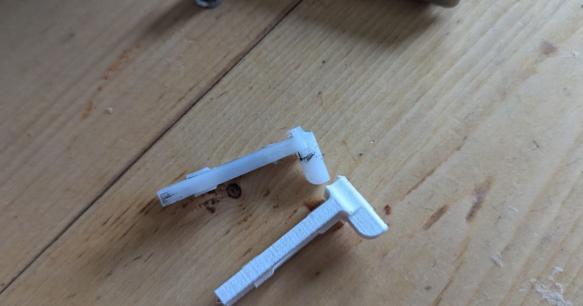 Maco 52207 Terrassentür Balkontür Schnäpper Feststeller by Alexander Wenter | Download free STL ...