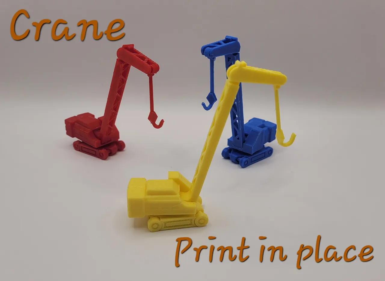 Crane by Artemi | Download free STL model | Printables.com