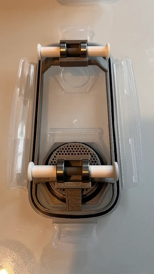 One-piece base for Filament Dry Box various Spools by JK3D | Download ...