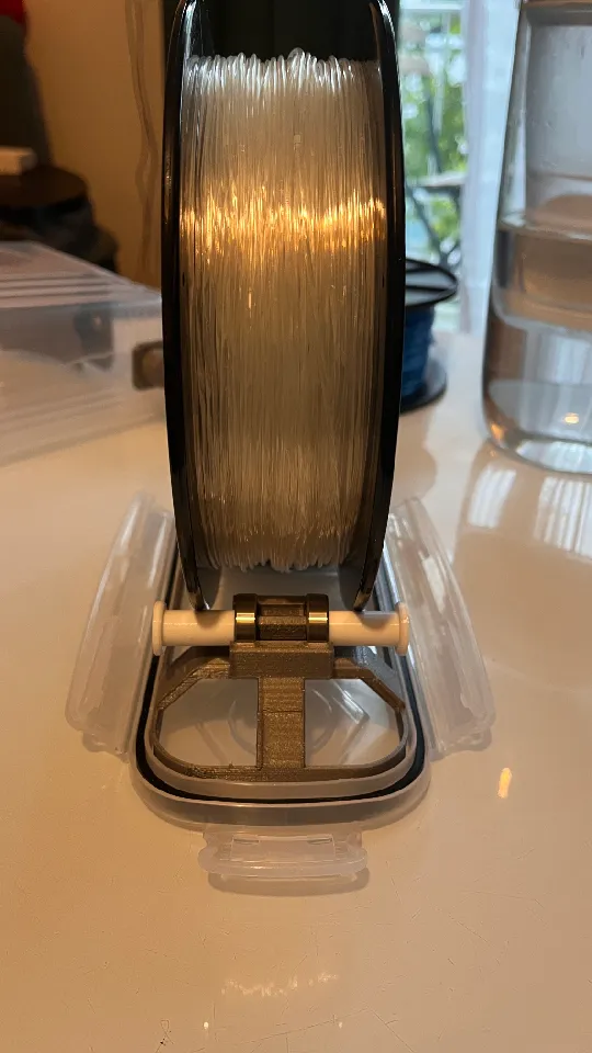 One-piece base for Filament Dry Box various Spools by JK3D | Download ...