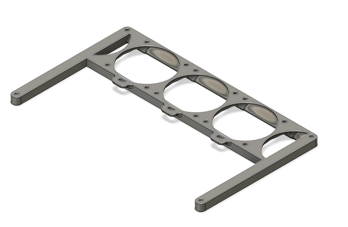 Octopus Pro Driver Fan Mount - 3x 4010 3x 4020 by ScipioAemilianus ...