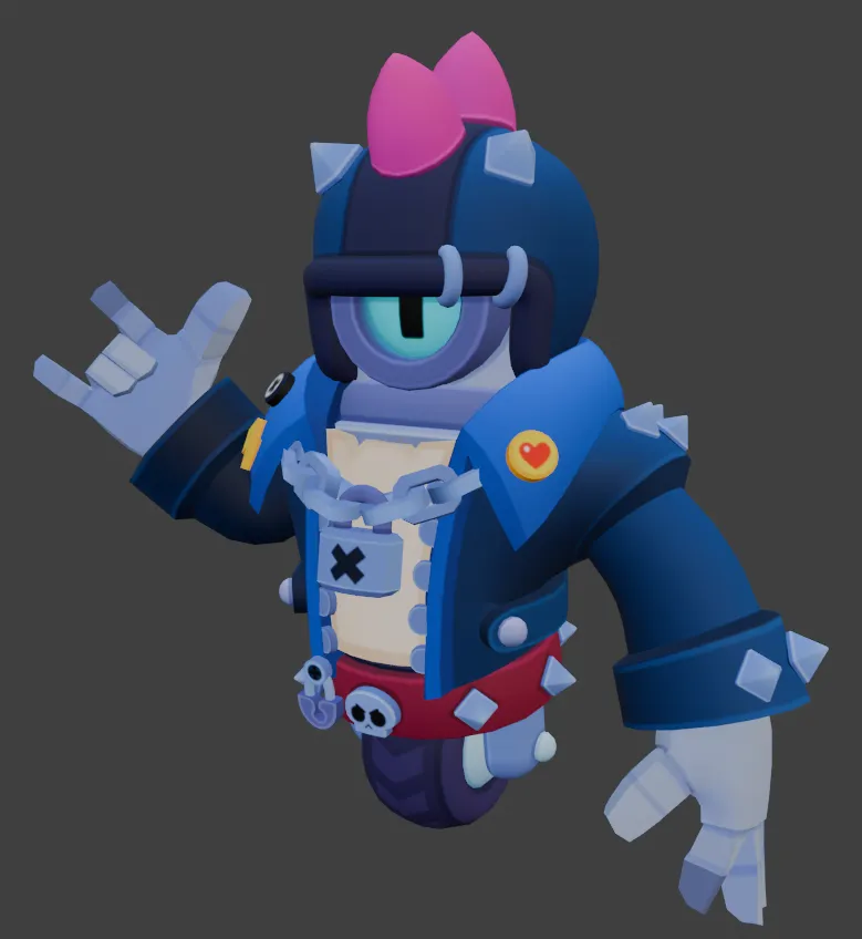 Wicked Stu - Brawl Stars by GoatGamez | Download free STL model ...
