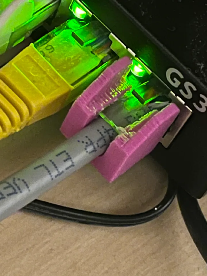 RJ45 Clip Protector by fidoriel | Download free STL model | Printables.com