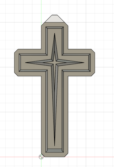 Cross Necklace por B-Squared | Descargar modelo STL gratuito | Printables.com