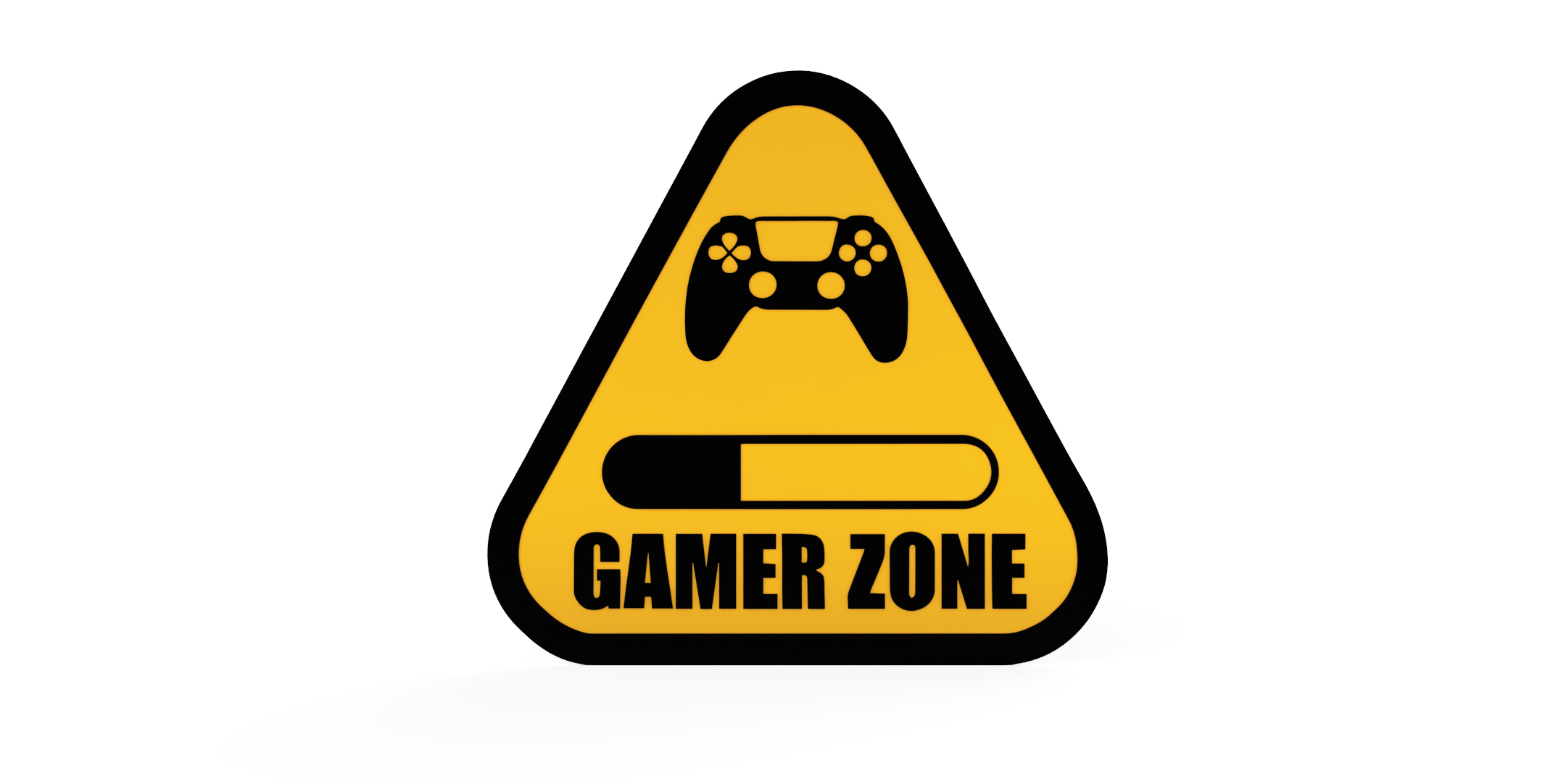 Gamer Zone Door Sign by LeTTDesign | Download free STL model ...