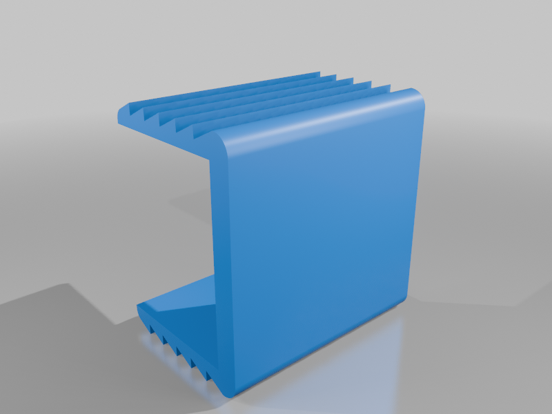 Universal power supply support including cable management by Frudix ...